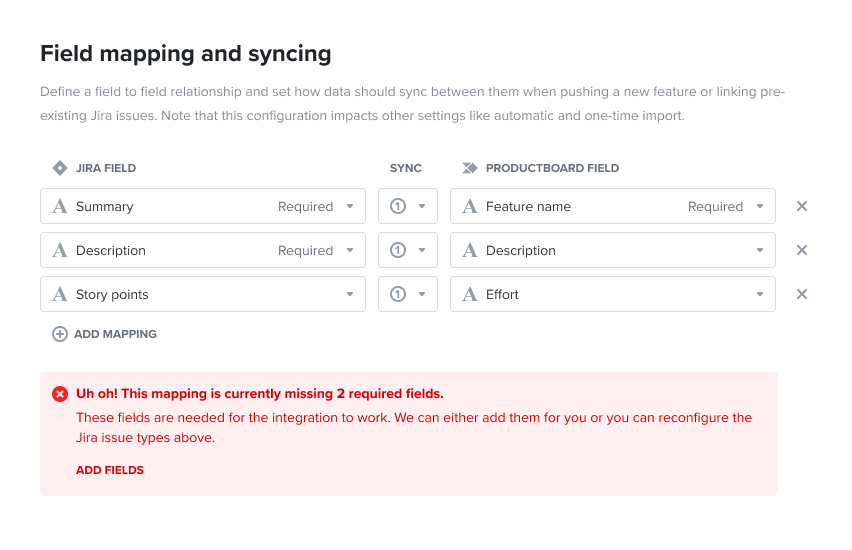 Mapping Fields Between Jira And Productboard Productboard Support