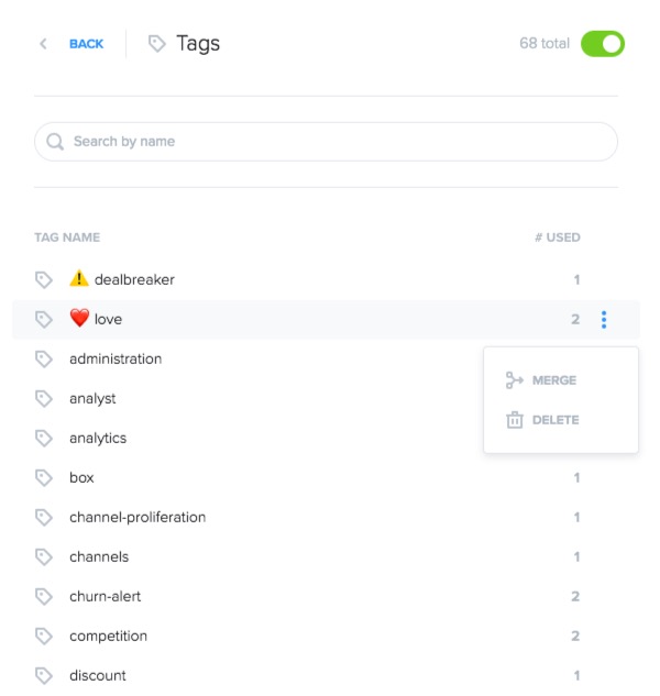 How do tags work in Productboard? – Productboard Support