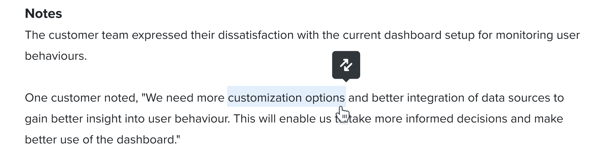 Create your first insight – Productboard Support