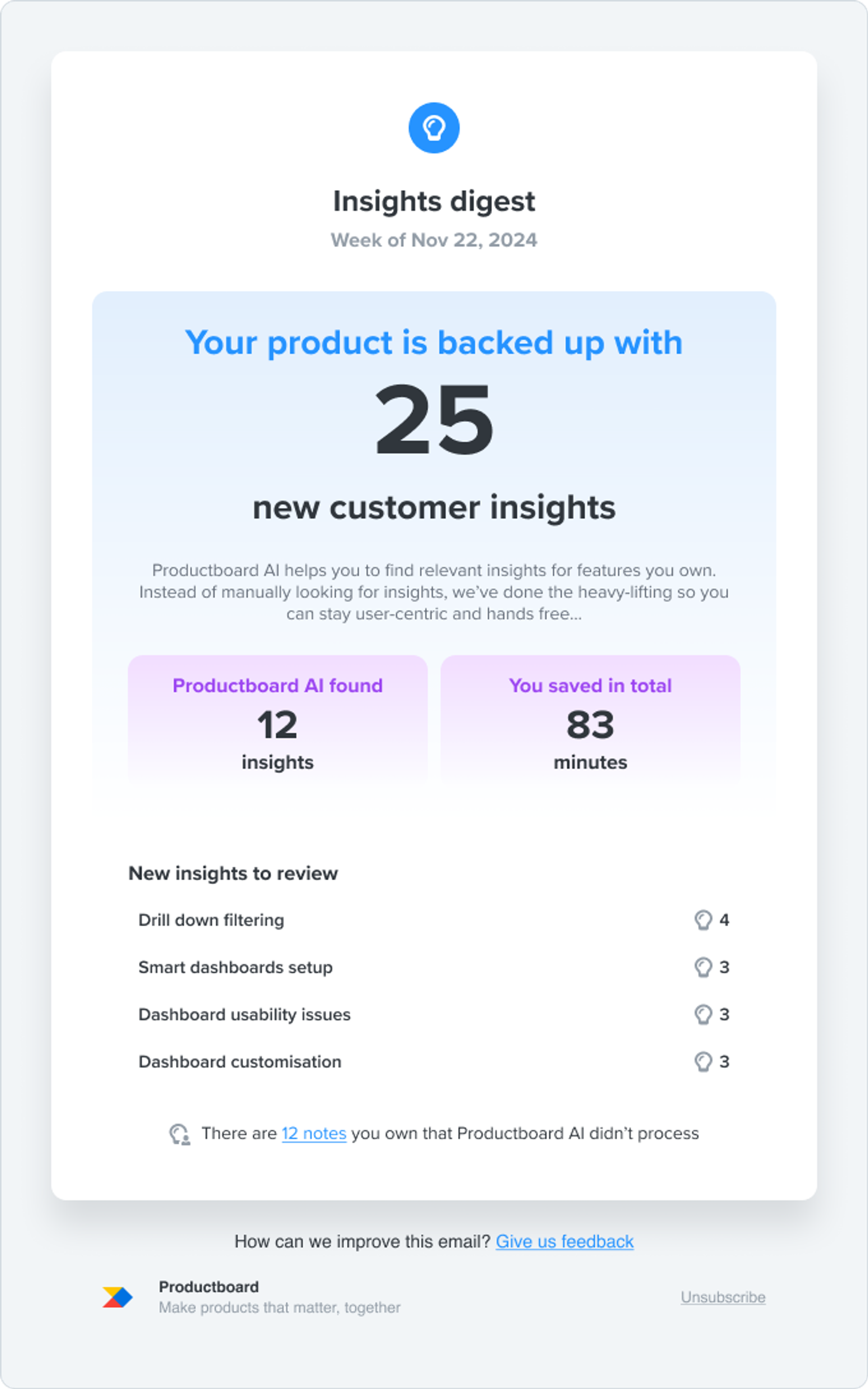 Link Insights Automatically With Productboard Ai Productboard Support