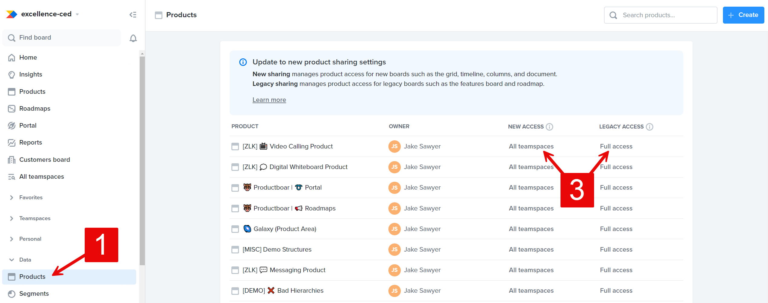 Access control guide – Productboard Support