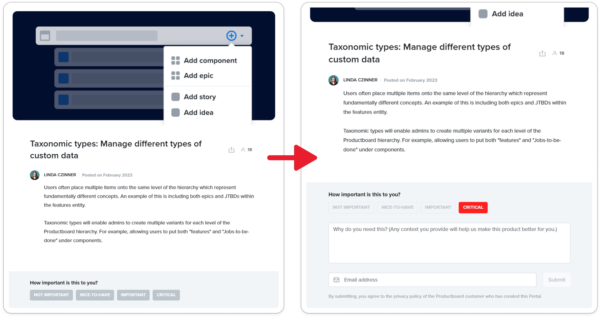Getting started with portals – Productboard Support
