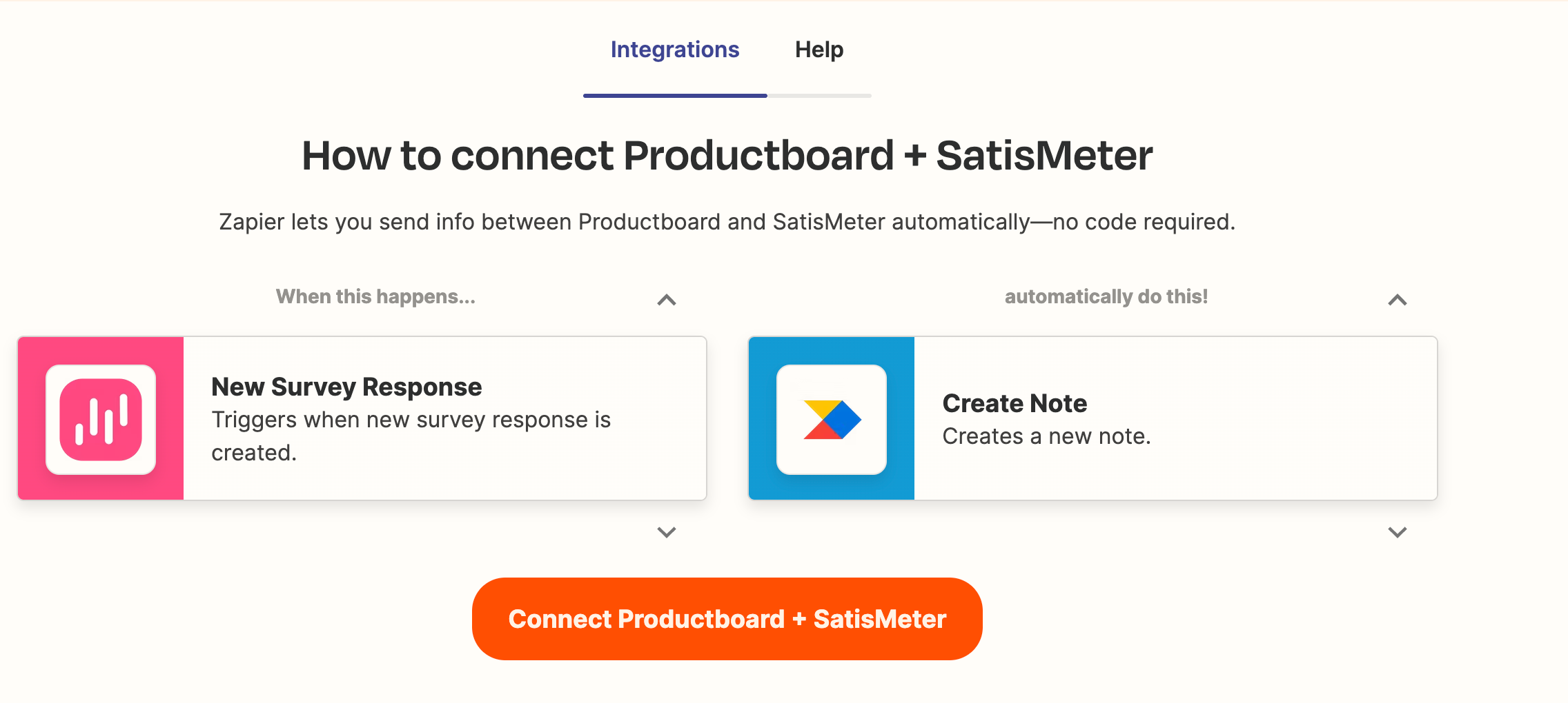 How to integrate SatisMeter with Productboard using Zapier – Productboard Support